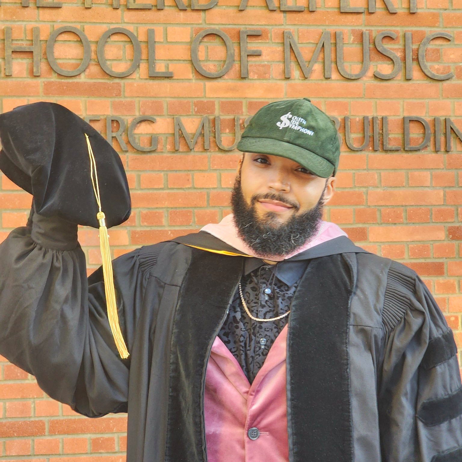 South Side Symphony Vintage corduroy cap